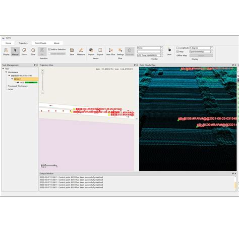 Copre Lidar Processing Software Geo Matching