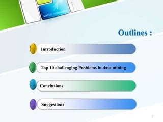 Top 10 Challenging Problems In Data Mining PPTX