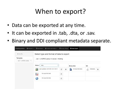 Use Of Capi For Agricultural Surveys Ppt Download