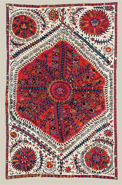 This World Suzani Pattern Art Antique Textiles