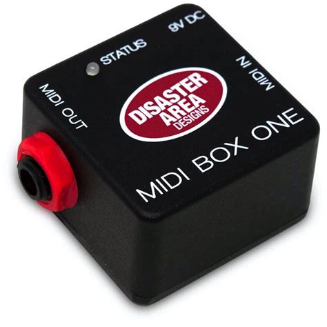 Disaster Area Midi Box One Din To 635mm Jack Converter Midi Controller Disaster Area Midi Box One Din To 635mm Jack Converter Midi Controller