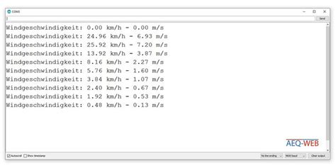 Arduino Anemometer Schaltung Anemometer Arduino Words