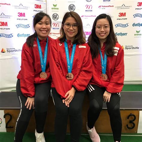 Teamsg Shooter Adele Tan Be Happy In Your Sports Journey And Dont Chase Things Blindly