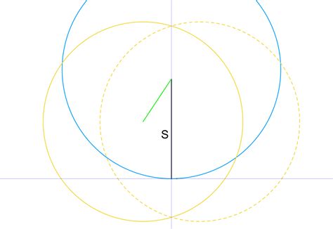 Vector Scaling A Circle To Tangent Two Other Circles Adobe Illustrator Graphic Design