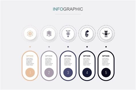 Premium Vector System Business Algorithm Industry Robotics Icons