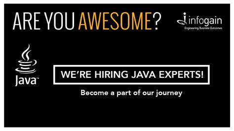 Infogain On Linkedin Javarecruitment Nowhiring Joininfogain Joinus