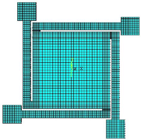The Dense Mesh Generation Of The FEM Model Download Scientific Diagram