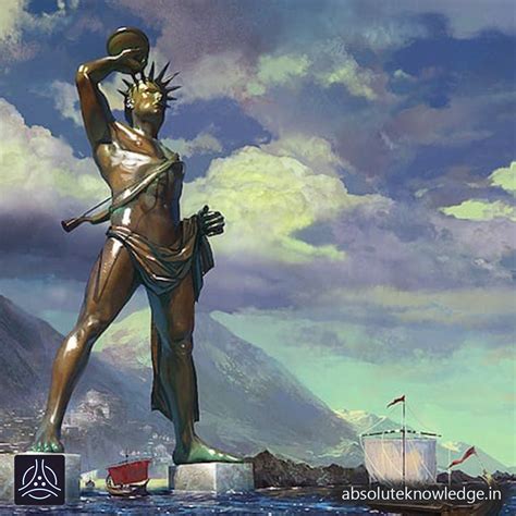 Absolute Knowledge 7th Wonder Of Ancient World Colossus Of Rhodes