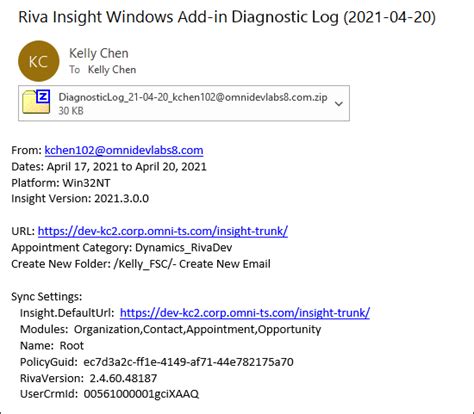 Sending Logs With Riva Insight Windows Add In Log Extraction Riva Engine Knowledgebase