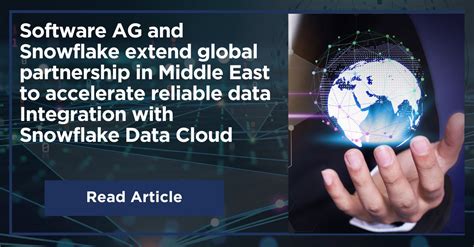 Streamsets Inc On Linkedin Software Ag And Snowflake Extend Global Partnership In Middle East To…