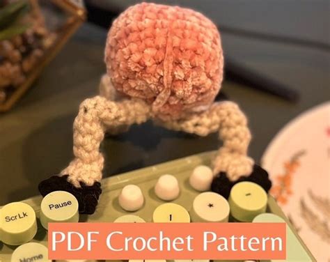 Intellect Devourer Crochet Desk Buddy Pattern Us Baldurs Gate