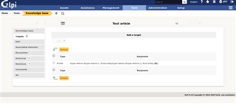 Article Visible In Knowledge Base Search When Visible Until Date Expired · Issue 4478 · Glpi