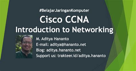 Learn To Share Share To Learn Cisco CCNA Video Introduction To