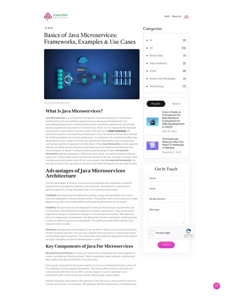 Basics Of Java Microservices Frameworks Examples And Use Cases Pdf