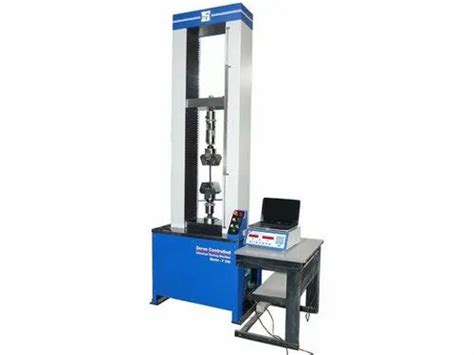 Servo Controlled Universal Testing Machine Model Name Number Qs Kn Capacity Kn