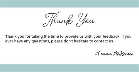 Thank You For Your Feedback Peo Broker