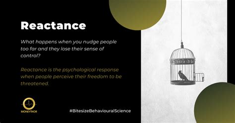 Reactance Behavioural Science In Banking Moneythor