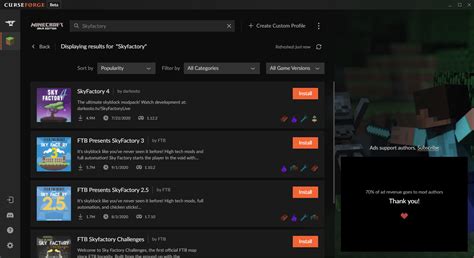 curseforge shadownode modded game servers