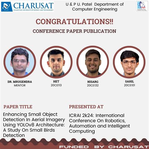 Het Pathak On Linkedin Presenting Our Work At Icraic 2024 Has Been A Milestone Special Thanks To