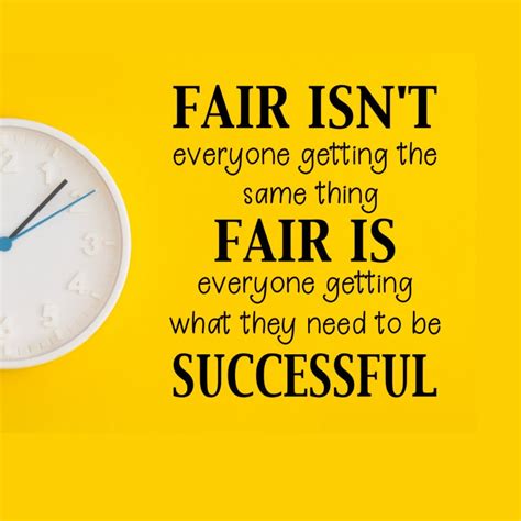 Fair Isnt Everyone Getting The Same Thing Fair Is Everyone Getting
