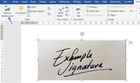 Cách Remove Background Signature Trong Tài Liệu Pdf