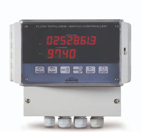 Digital Mild Steel Flow Totalizer Batch Controller For Hospital Model