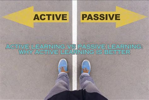 Active Learning Vs Passive Learning Why Active Learning Is Better Active Learning Vs Passive Learning Why Active Learning Is Better