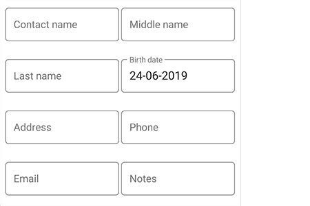 Xamarin Forms DataForm Input Validation Form Syncfusion