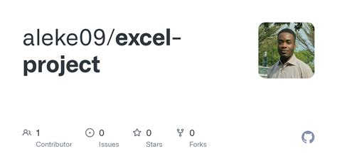 GitHub Aleke09 Excel Project
