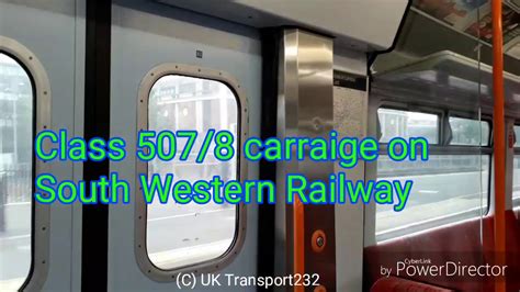 Class 507 8 Carriage On South Western Railway Youtube