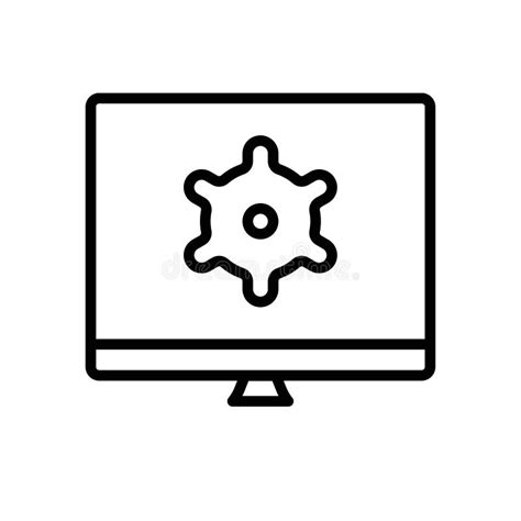 Setup Icon For Installation Guides Configuration Tools And Tech Support Illustrations Stock
