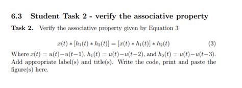 Solved LTI Systems Have A Set Of Properties In This Chegg Com