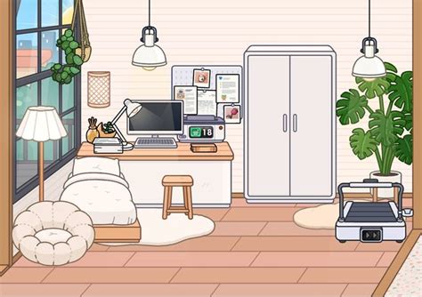 эстетичная спальня в тока бока` в 2024 г Бокал Токио Спальня