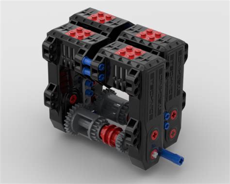 Lego Moc Buwizz 2th Speed Gearbox By Trxric Rebrickable Build With Lego