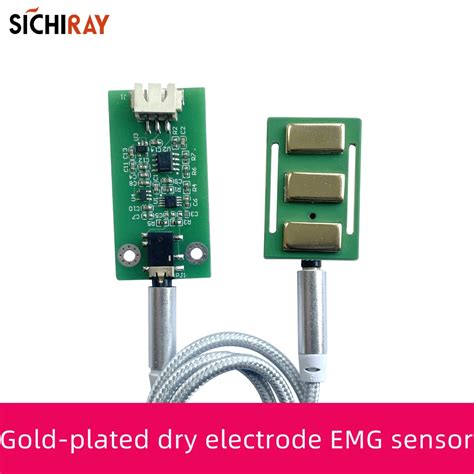 New Biosensor EMG Biometrics Dry Electrode Wearable Muscle Signal Sensor Raspberry Electronics