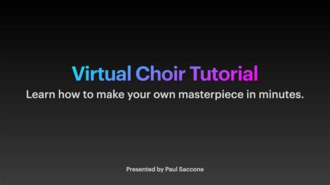 VC Tutorial YouTube