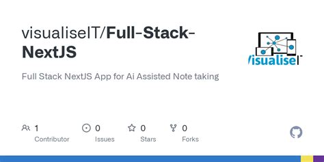Github Visualiseitfull Stack Nextjs