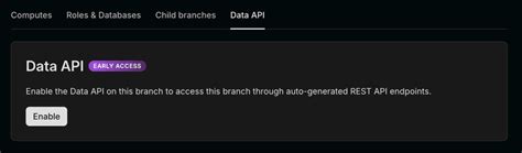 Getting Started With Neon Data Api Neon Docs