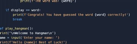 Python Hangman Program Error Python The Freecodecamp Forum