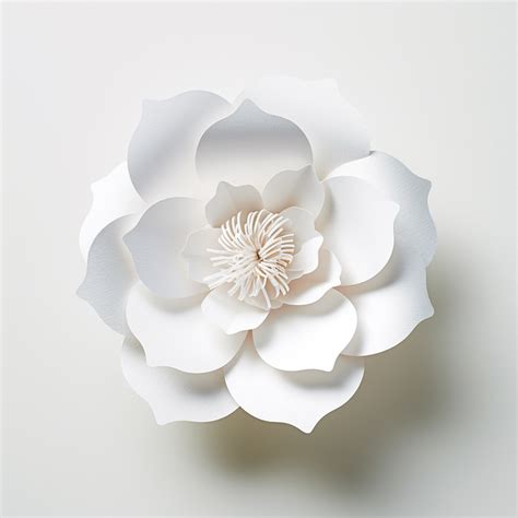 Flower Is A White Paper Flower Background High Resolution Flower Luck Background Image And