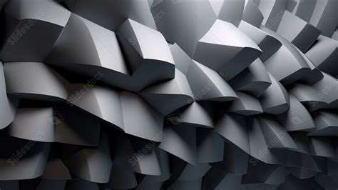 Gray Gradient Abstract A 3d Rendering Powerpoint Background For Free