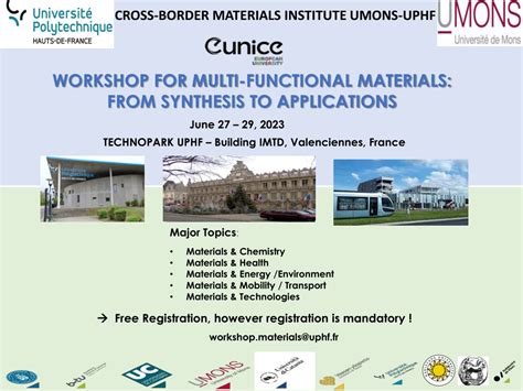 Ppt International Workshop On Multi Functional Materials Synthesis To Applications Powerpoint