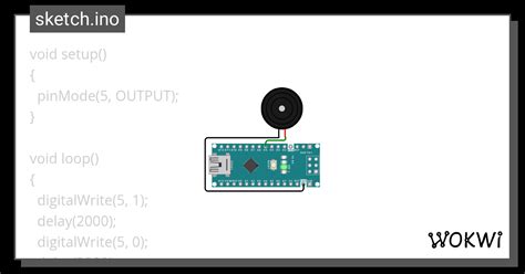 Beep Buzzer Wokwi Esp32 Stm32 Arduino Simulator Eroppa