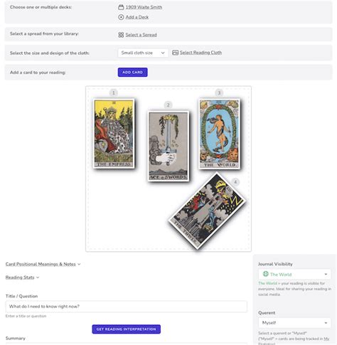 Ai Tarot Reading Interpretation And Card Combinations