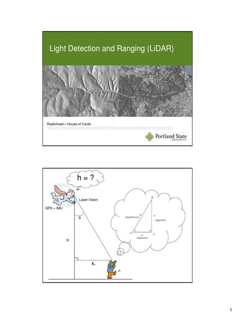 Lidar Data Slides Pdf Lidar Arc Gis