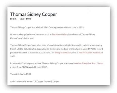 Thomas Sidney Cooper Ra 1893 Signed Original Late 19th Century Antique