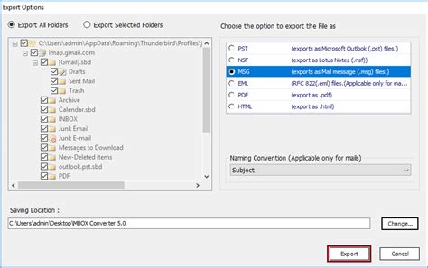 Convert MBOX To MSG To Batch Export MBOX Into Multiple Msg Files