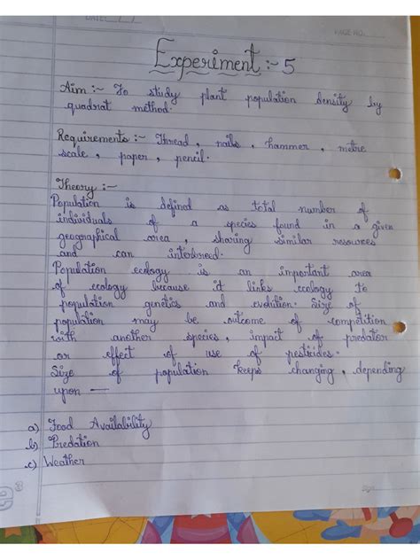 Experiment No5 Biology Pdf