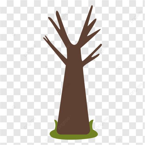 Vector Tree Trunk Without Leaves Tree Tree Trunk Vector Tree PNG And Vector With Transparent