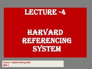 PPT Harvard Referencing PowerPoint Presentation Free Download ID 5376362